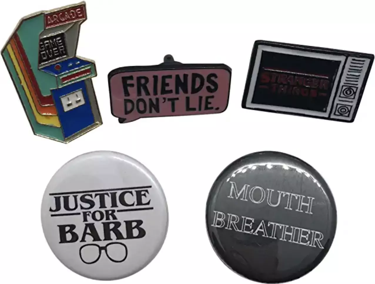 Stranger Things pins