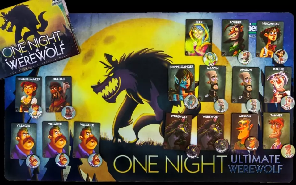 One night ultimate werewolf, lalao board,