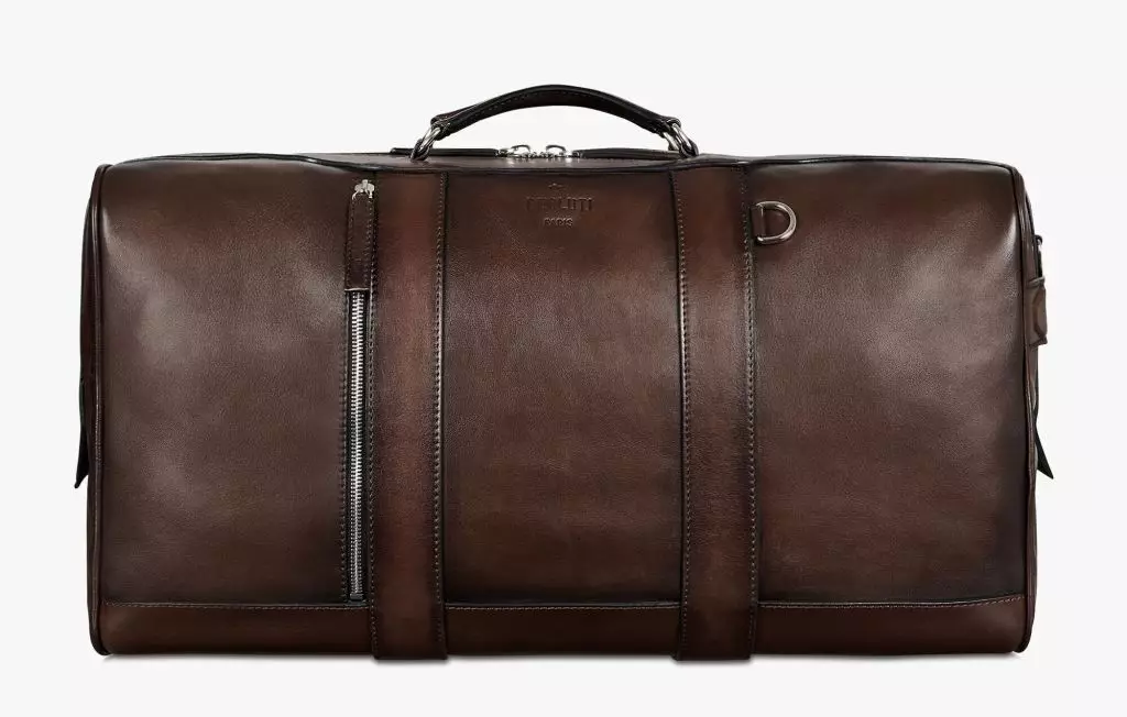 I-Eclipse Leather Travel Bag, udliwano-ndlebe lwe-nick wooster