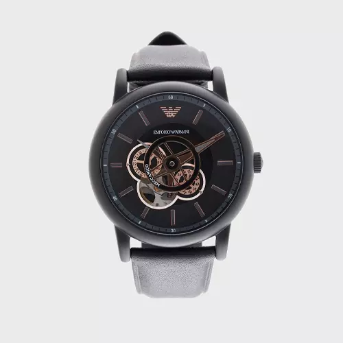 Emporio Armani Skeleton Automatic Watch