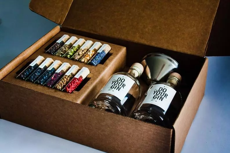 Cele mai bune cadouri Etsy - Fă-ți propriul kit de gin