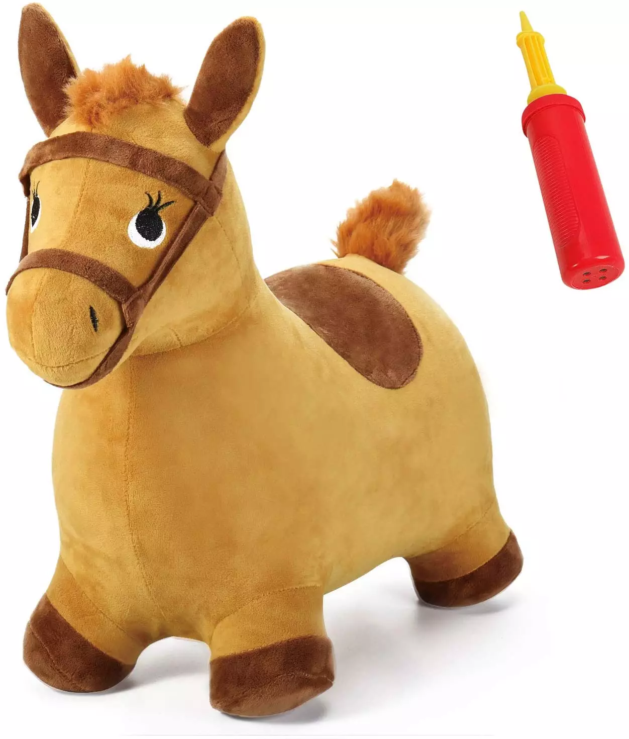 iPlay-iLearn-Bouncy-Pals-Yellow-Hopping Horse