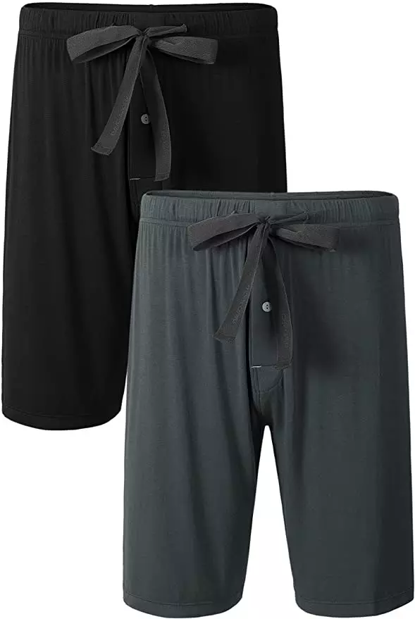 DAVID ARCHY Комплект из 2 мужских шорт для сна