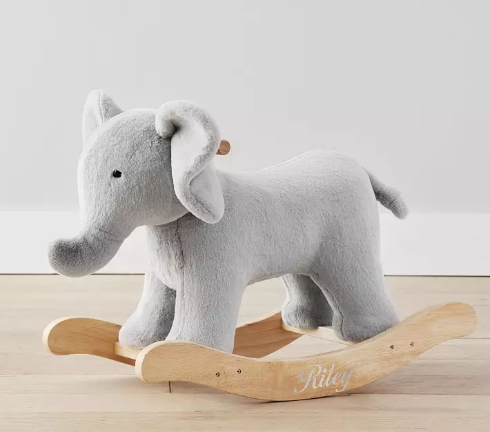 Elephant Critter Nursery Rocker, найкращі дитячі різдвяні подарунки