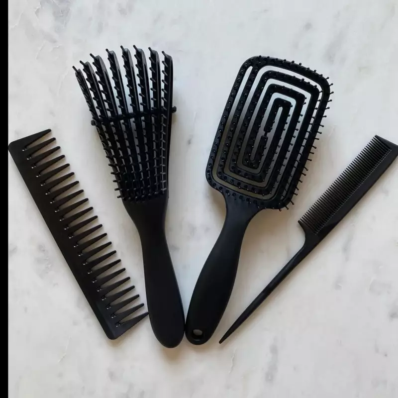 migliori spazzole per capelli ricci - ORGANIGROWHAIR CO BRUSH BUNDLE
