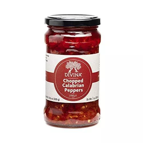 最辣的辣酱 - Divina Chopped Calabrian Peppers