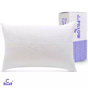 Cushion Lab Extra Dense Adjustable Shredded Memory Foam Pillow