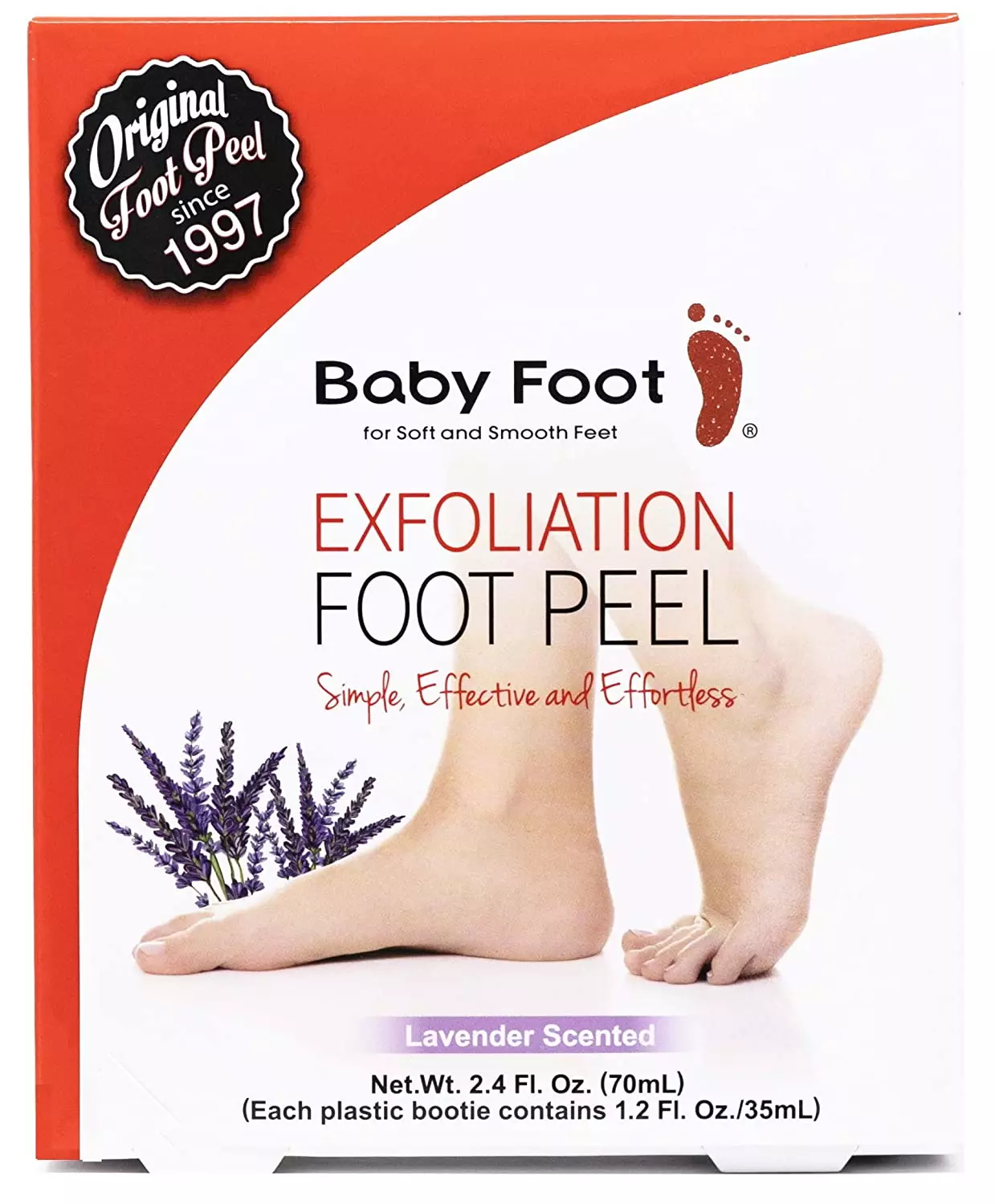 Baby Foot Original Foot Peel Exfoliator; best peel lingê