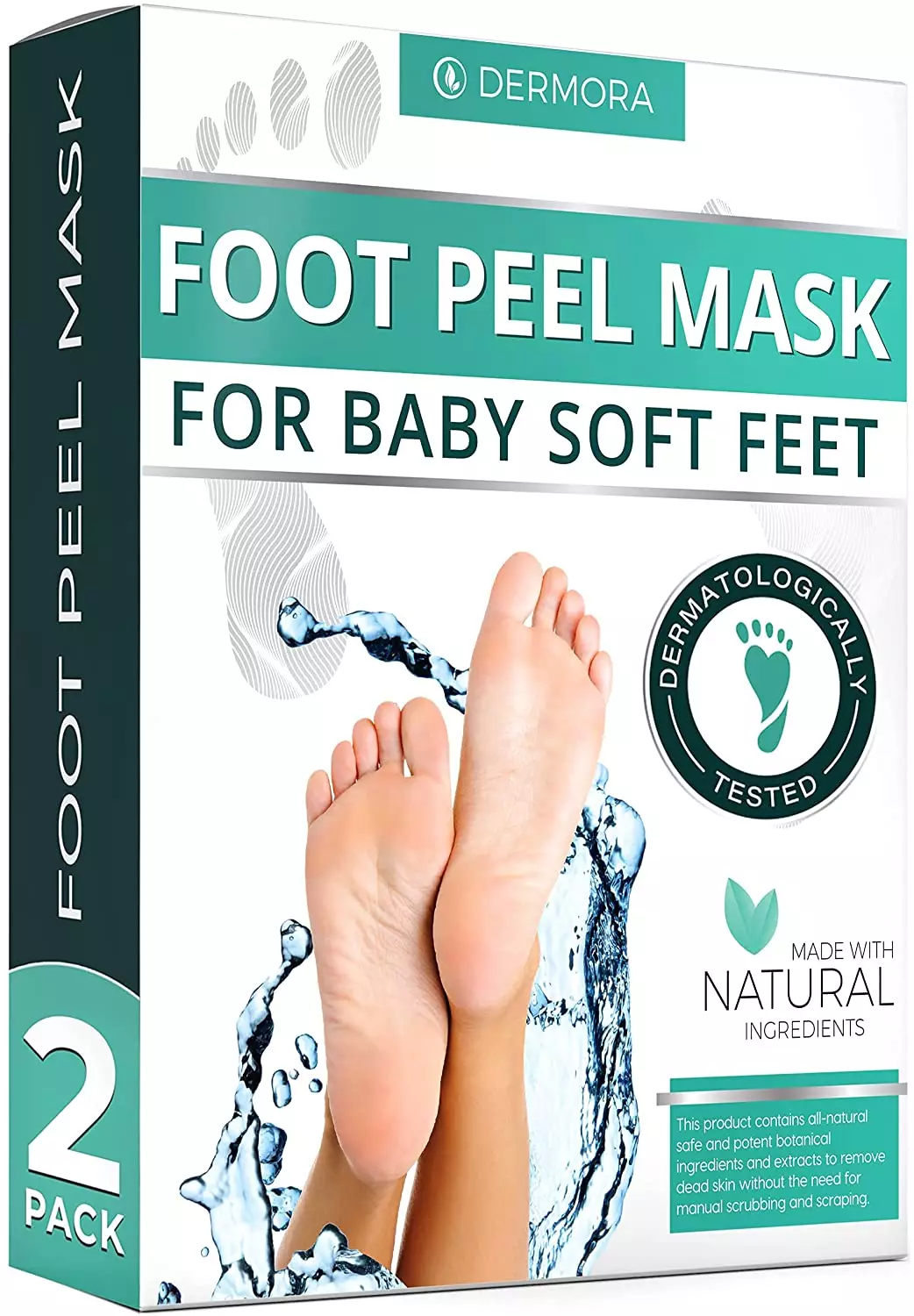 Dermora Foot Peel Mask