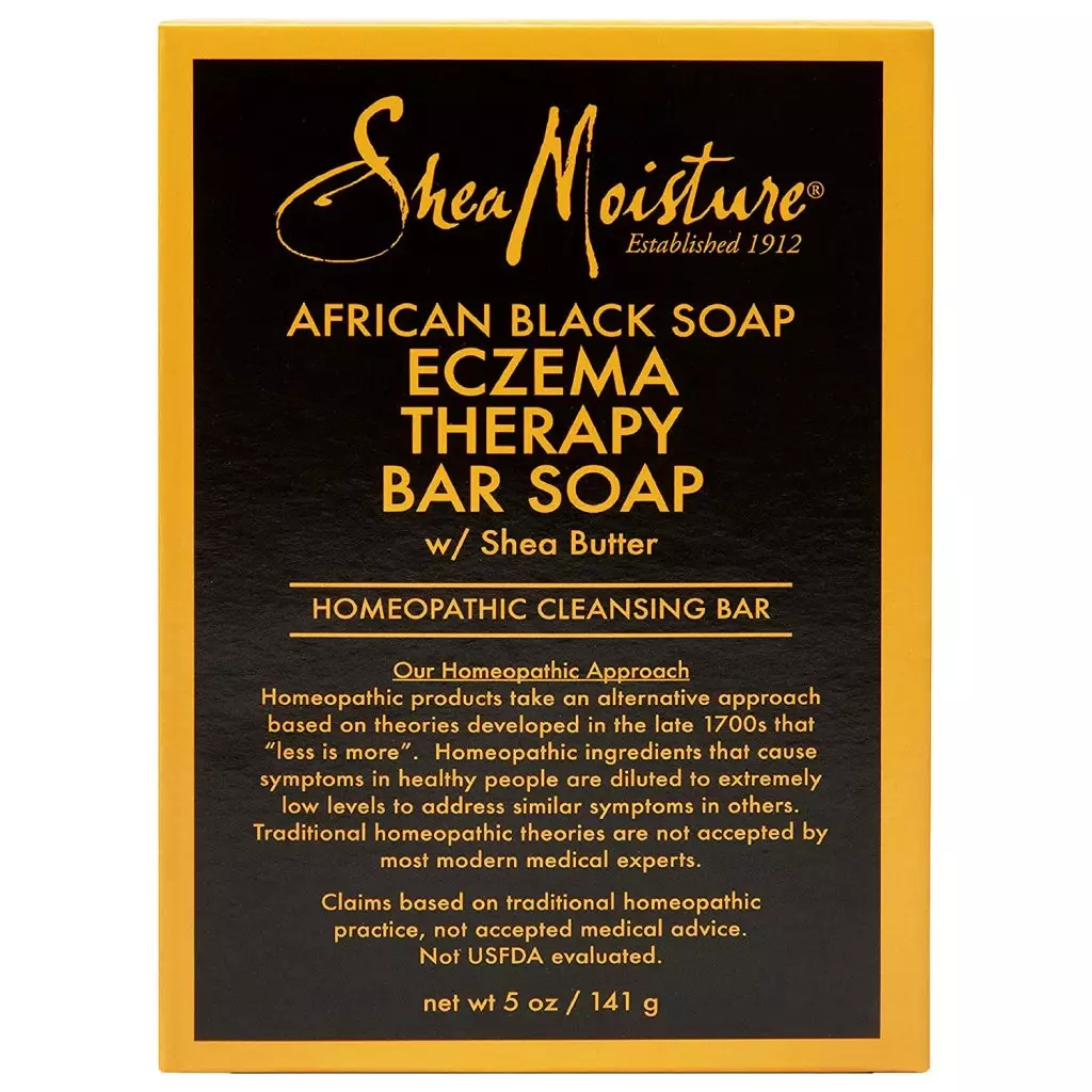 SheaMoisture African Black Soap Eczema Therapy Bar Sesepa