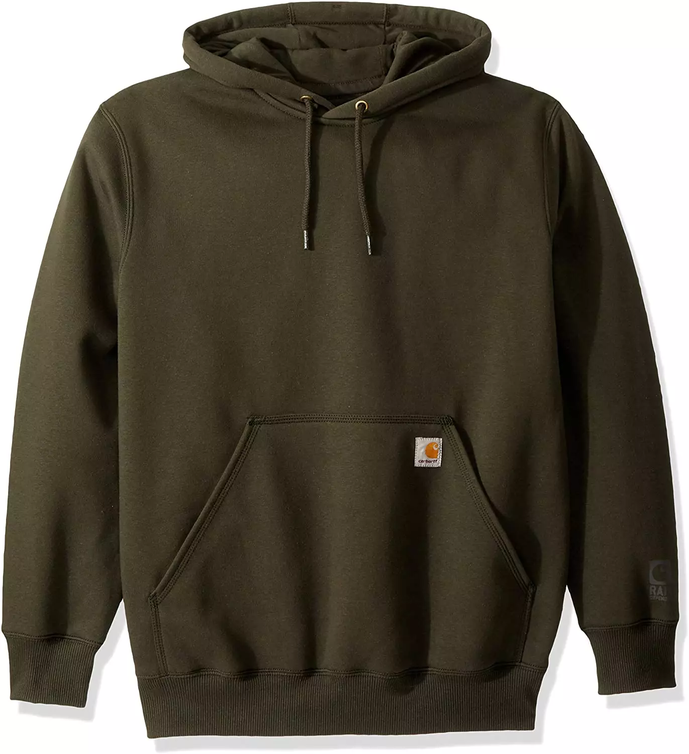 Carhartt Rain Defender Paxton Heavyweight Hooded Sweatshirt ing papan tulis ireng, hoodies paling apik ing Amazon