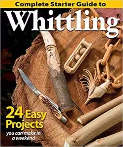 whittling کٹ woodcarving کی مثال دی گئی ہے۔