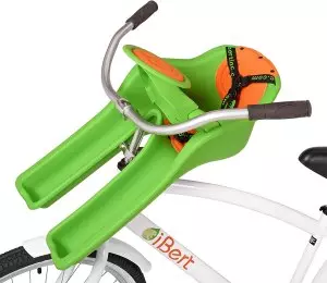 ibert priekyje montuojama dviračio sėdynė
