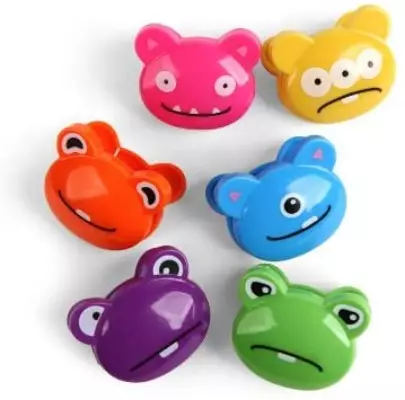 Kikkerland Monsters Bag Clips संच 6