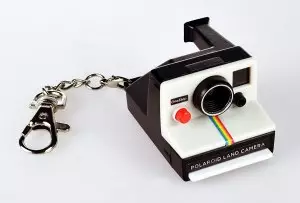 móc khóa máy ảnh polaroid thú vị nhất thế giới, móc khóa thú vị