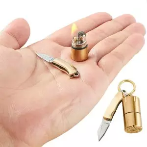 mini emergency kit keychain, cool keychain