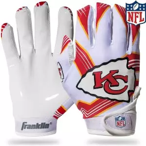 Футбольні рукавички Kansas City Chiefs