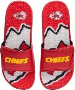 Kansas City Chiefs gly-flip-flops