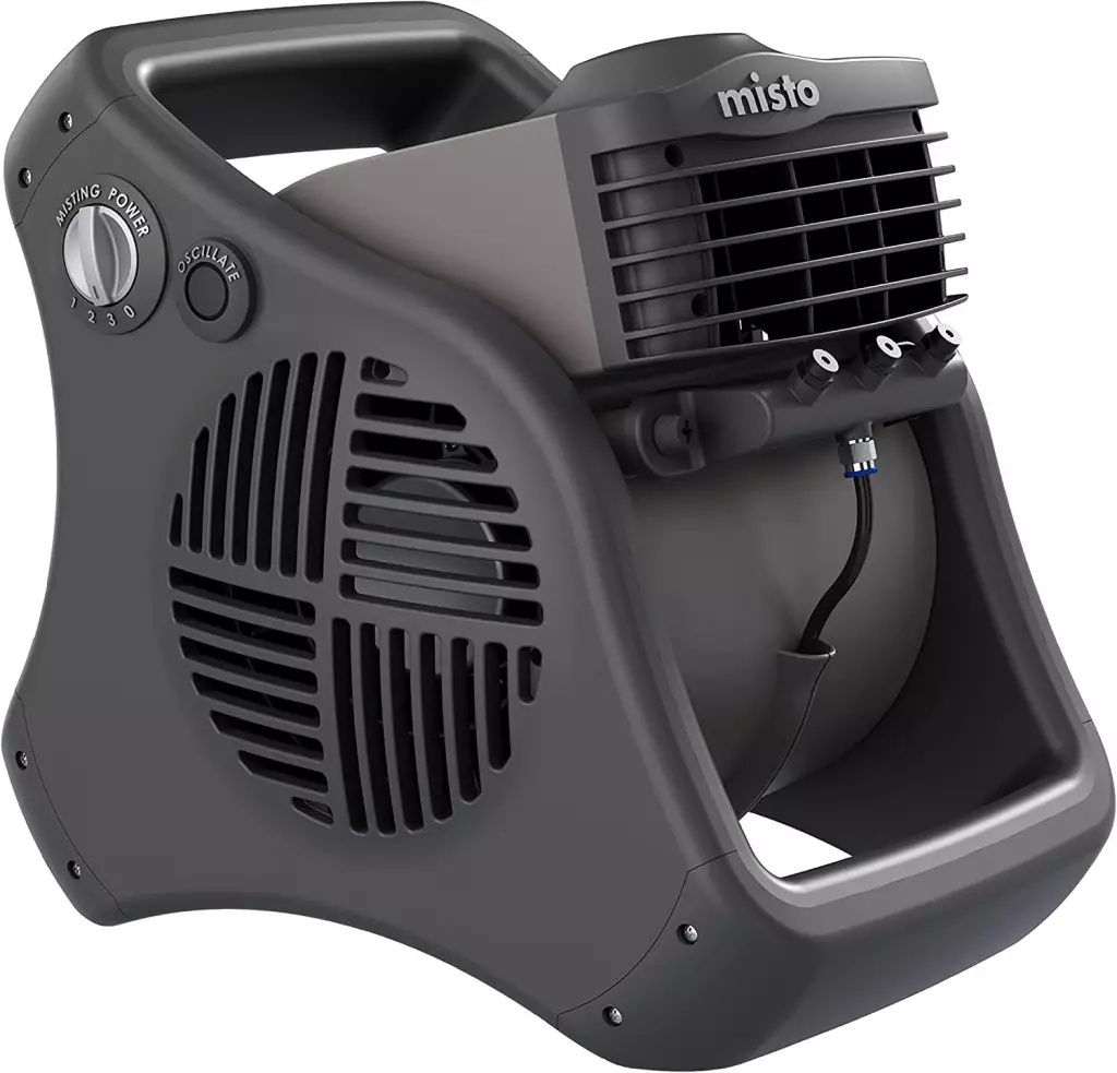 Lasko 7050 Misto Outdoor Misting Fan၊ မြူခိုးစနစ်/ဟင်းလင်းပြင် မြူခိုးစနစ်