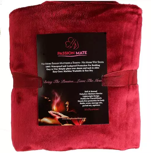 PassionMate Waterproof Sex Blanket Bed Pad