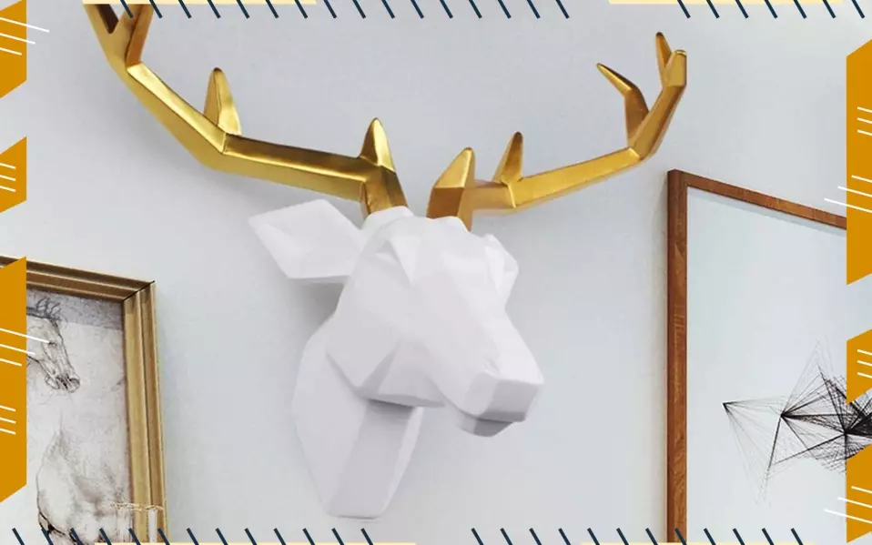 Chithunzi cha Resin Deer Head