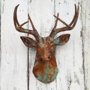 Rustic Deer Head