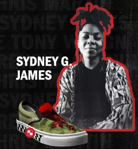 sydney g james for vans black history month