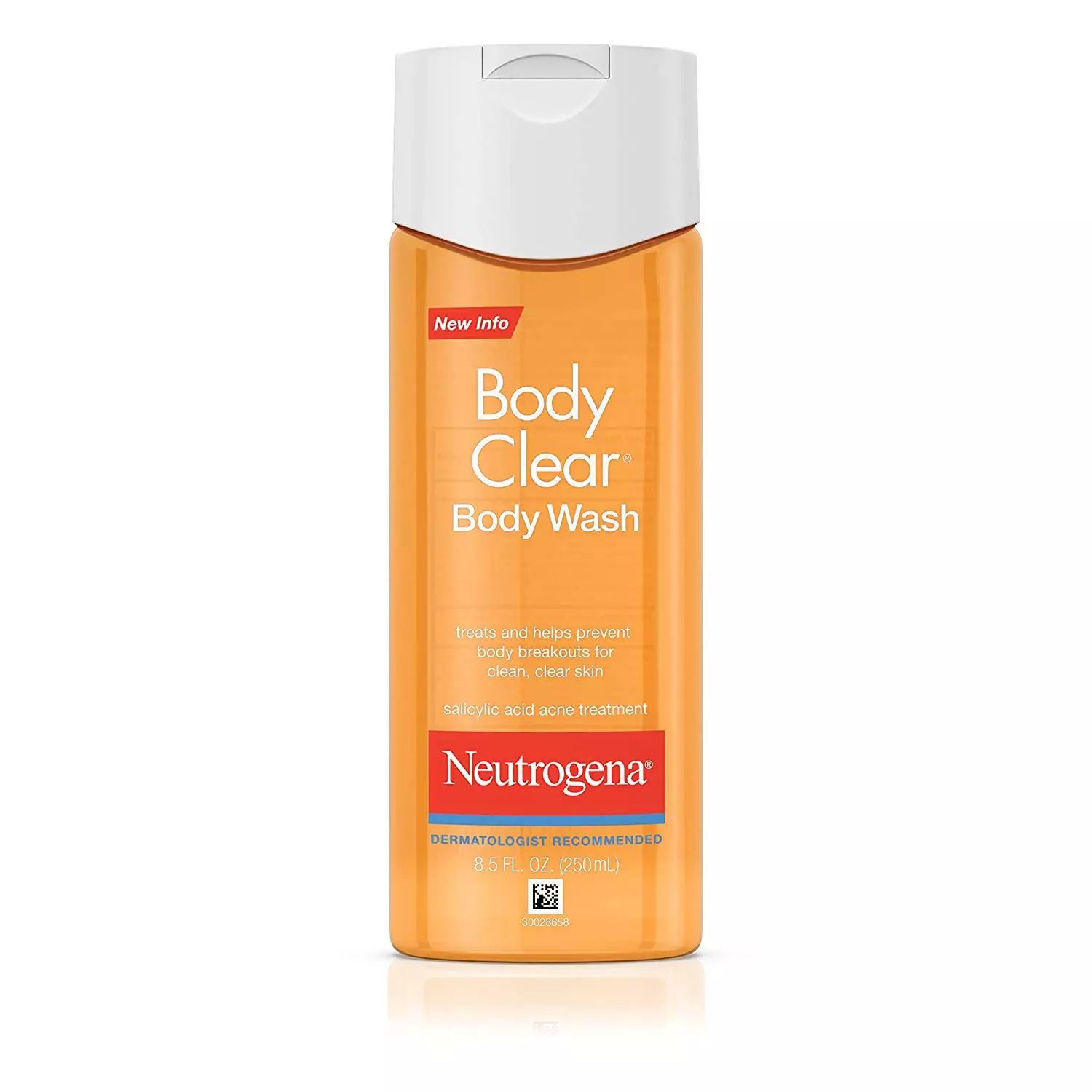 Neutrogena Body Clear Body Wash; ទឹកអាស៊ីត salicylic ល្អបំផុតសម្រាប់រាងកាយ