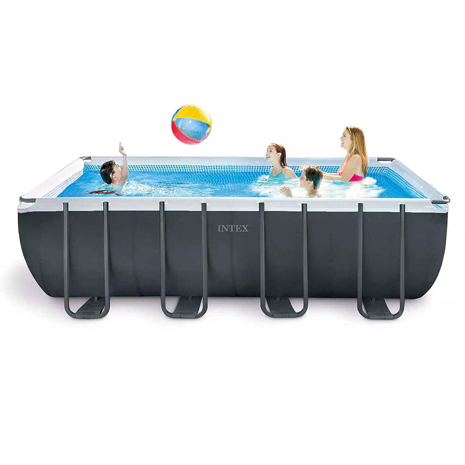 Dziwe la Intex 18ft X 9ft X 52in Ultra XTR Rectangular Pool