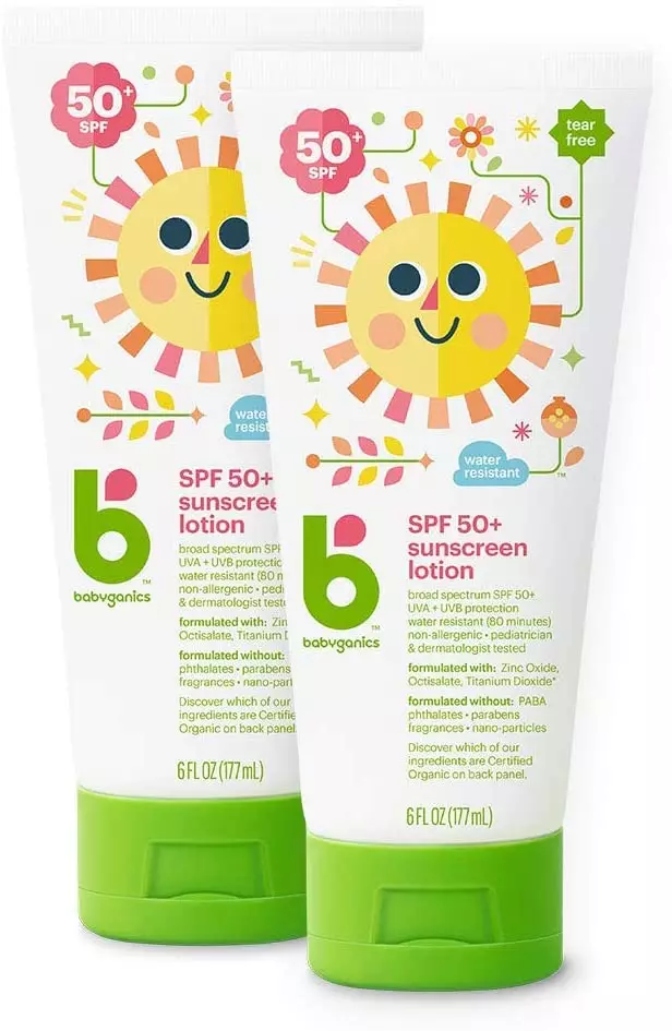 Babyganics күндөн коргоочу лосьон 50 SPF