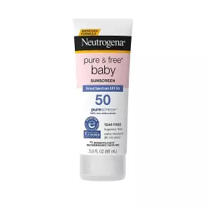 Neutrogena Pure en gratis minerale zonnebrandcrème voor baby's