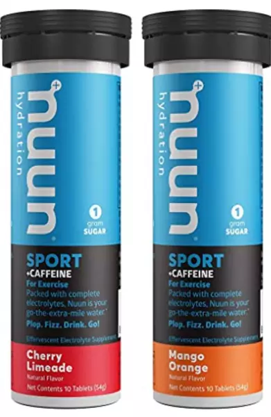 Nuun Sport + pastilles de cafeïna