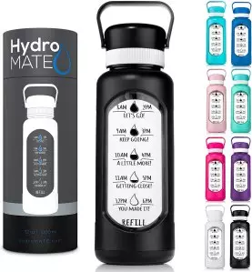 Ampolla d'aigua de vidre HydroMATE