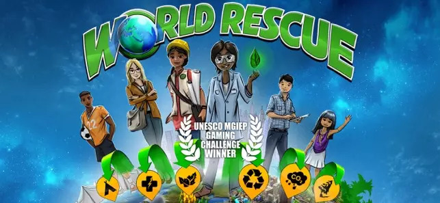 vzdělávací videohry world rescue zu digital