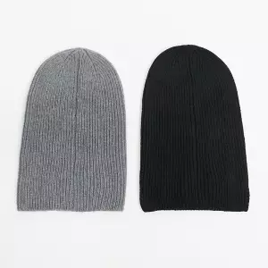 Dylunio ASOS Slouchy Beanie 2 Pecyn