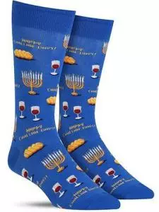Christmas sokken lokkige challah dagen