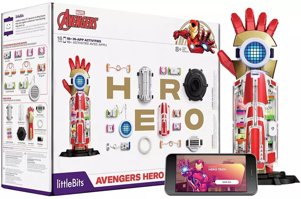 Avengers Hero Inventor Kit nataon'i littleBits