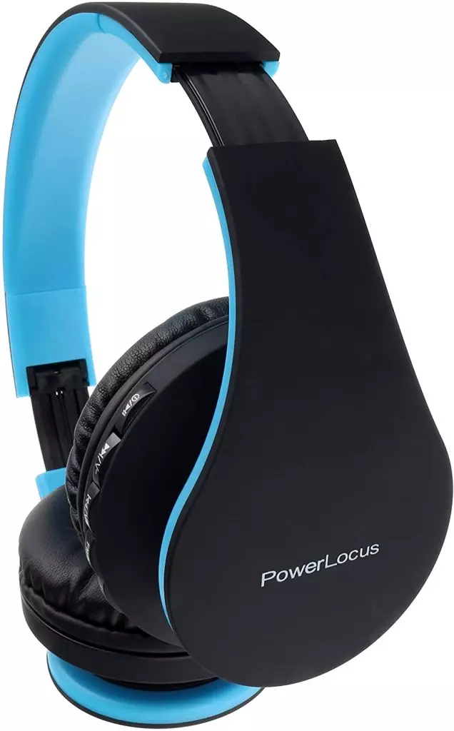 PowerLocus Wireless Bluetooth Kopfhörer - Super fir Kanner a virtuell Léieren
