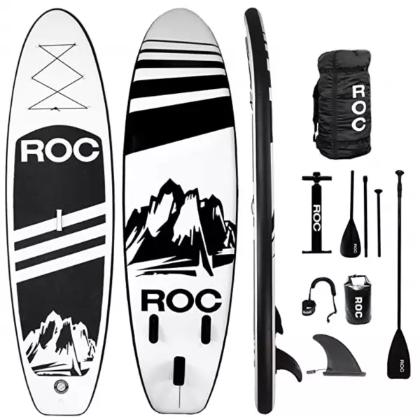 ROK inflatable Stand Up Paddle tagtasy