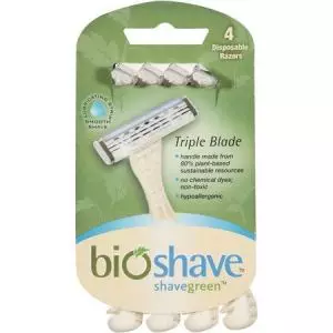 تیغ های تیغ سه گانه Bioshave - بهترین ریش تراش برای مردان