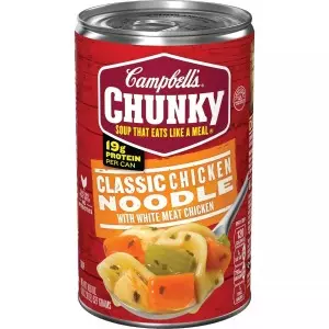 Supu ya Tambi ya Kuku ya Chunky Classic ya Campbell