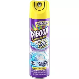 Пенный очиститель для ванной комнаты Kaboom, как очистить ванну