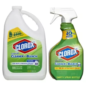 Очиститель Clorox + отбеливатель, как очистить ванну