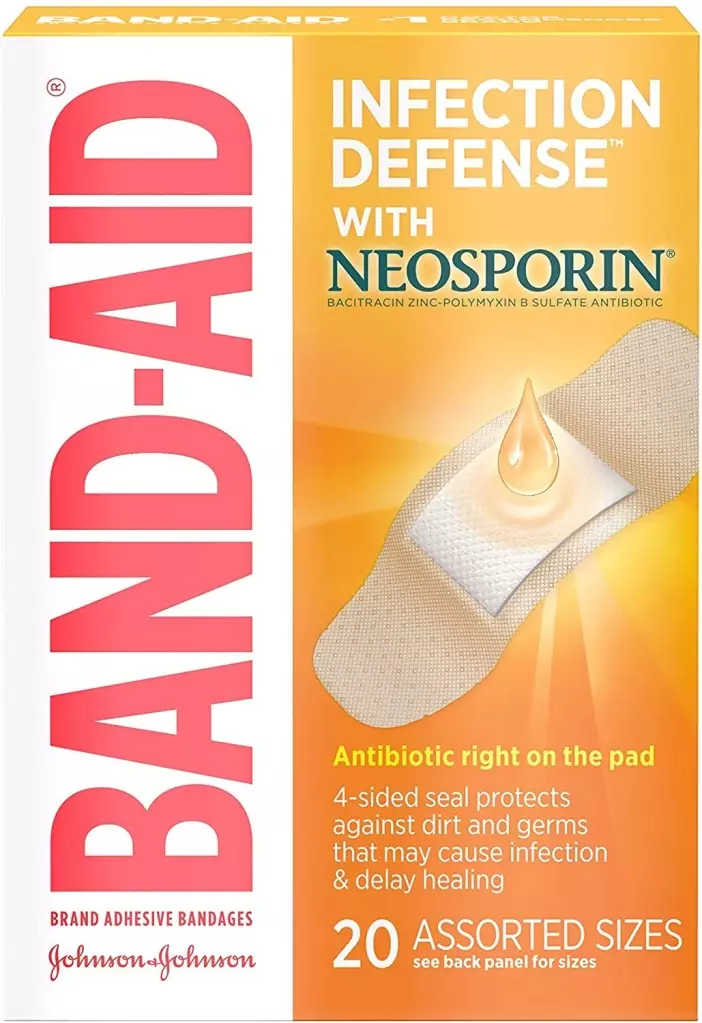 Bandaid in Defense ជាមួយ Neosporin ឧបករណ៍ដកធីកល្អបំផុត
