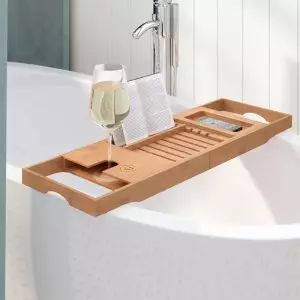 bathtub tray rebrilliant tulare bath caddy