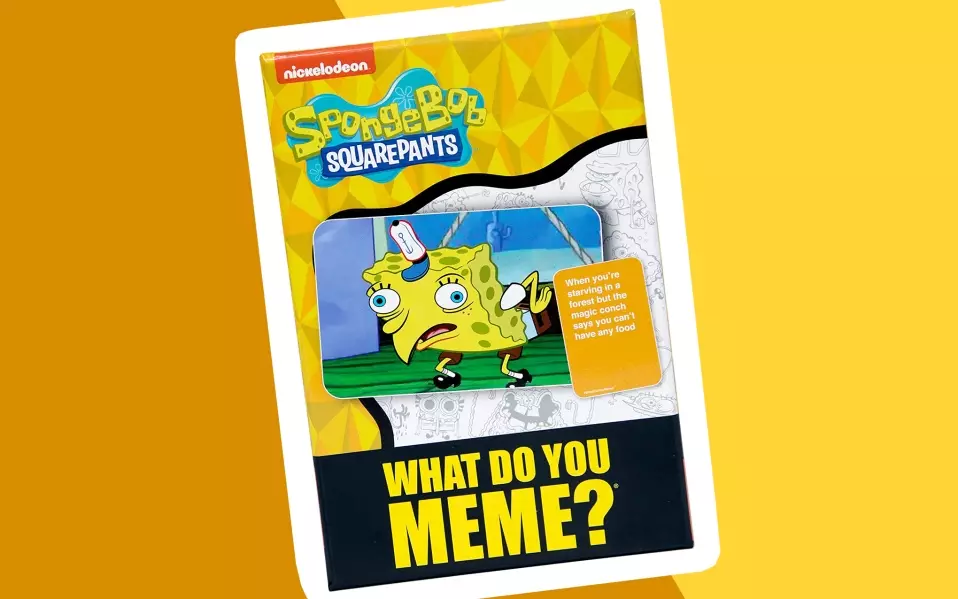 Cad a dhéanann Tú Meme? Cluiche Spongebob Squarepants