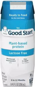 Gerber Good Start Ready to Feed Baby Formula, sojas, bez laktozes, 8,45 unces (iepakojumā 16)