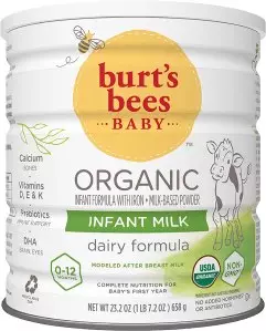 Organické dojčenské mlieko Burt's Bees