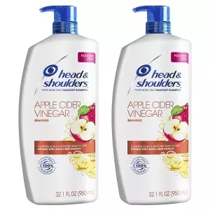 Shampoo para caspa Head & Shoulders infundido com vinagre de maçã