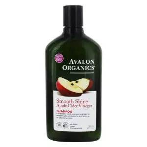 שמפו Avalon Organics Smooth Shine חומץ תפוחים